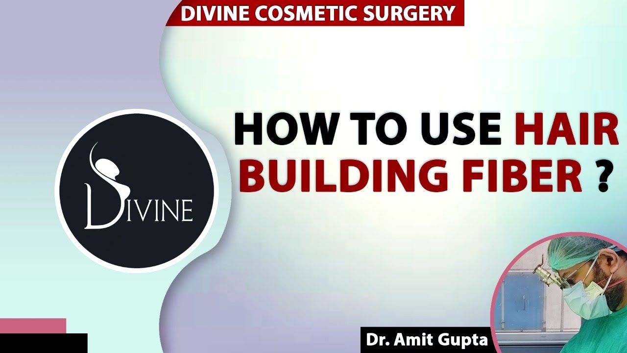 How to use Hair Building Fibre? | Fastest Method of Growing Hair - YouTube
