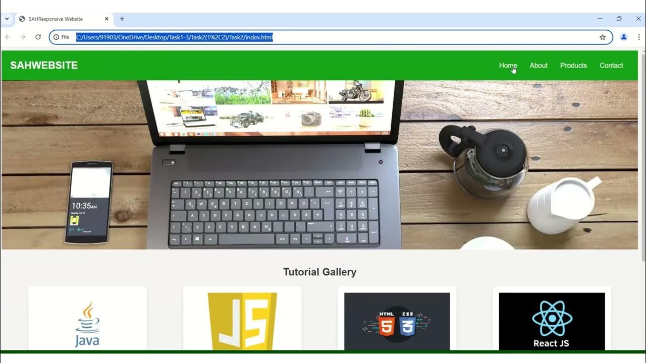 How to create Responsive Web Design: CSS Media Queries & Mobile-Friendly Hamburger Menu Tutorial ...