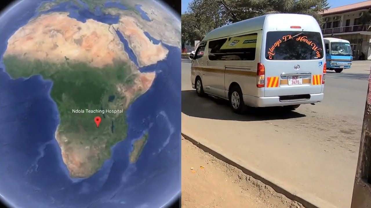 Ndola General Hospital to Kafula Shopping Mall in Ndola, Zambia 🇿🇲 ...