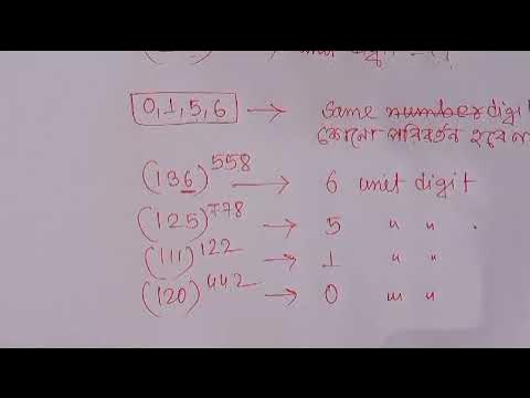 How to find unit digit of a number//unit digit short tricks//By samui Eduwise - YouTube