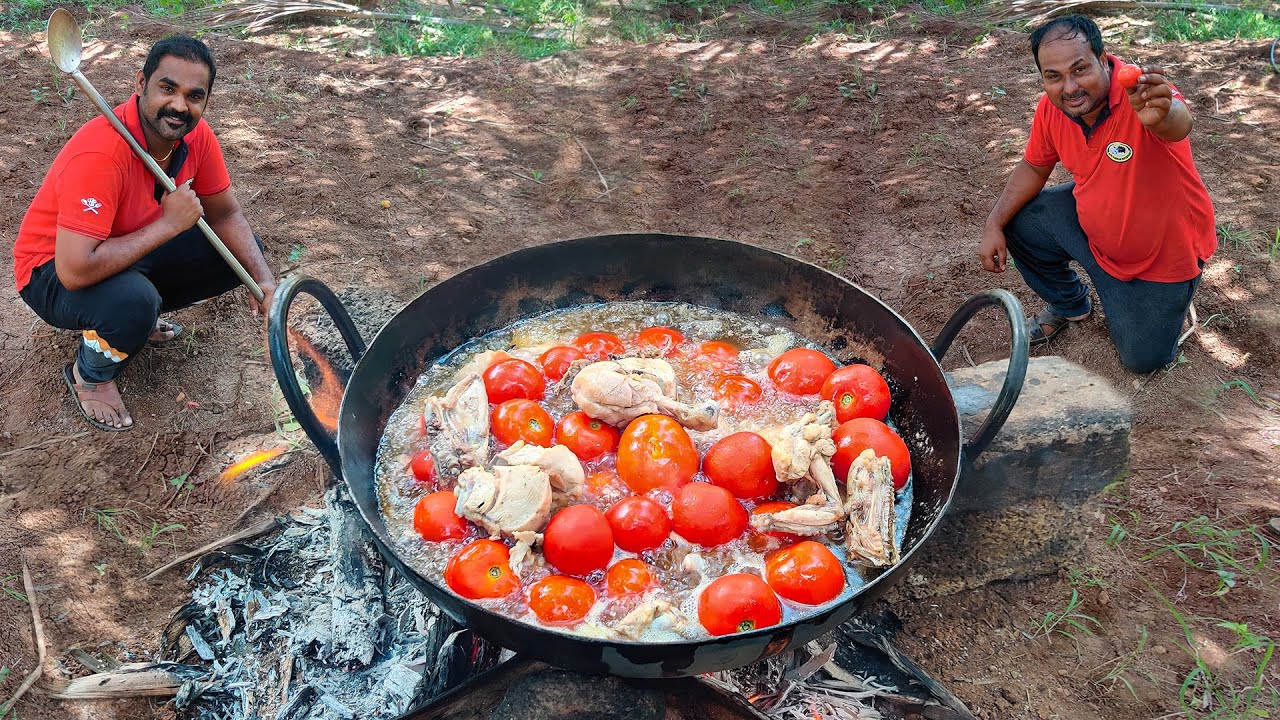 CHINGARI CHICKEN | Chicken Karahi Recipe | Village Style Cooking ...