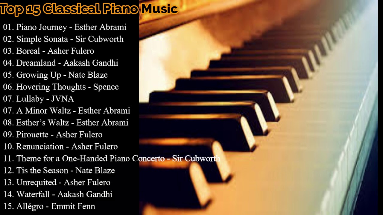 Kumpulan Musik Klasik Piano Barat Terbaru II Lagu Penghantar Tidur Baru ...