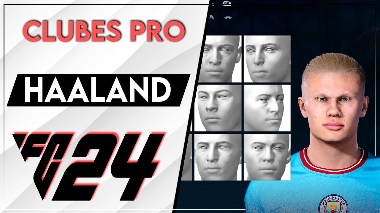 How to make HAALAND in EA FC 24 - YouTube