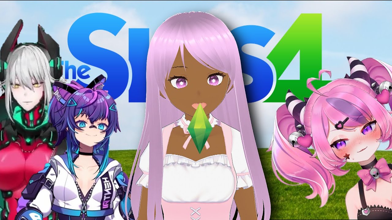 I MADE VSHOJO IN SIMS 4 - PART 1 (VTuber Let's Play) - YouTube