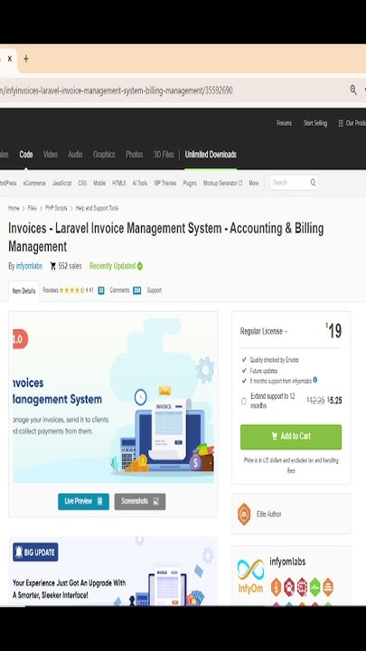 Invoices Laravel Invoice Management System Accounting & BillingManagement #codecanyon # ...