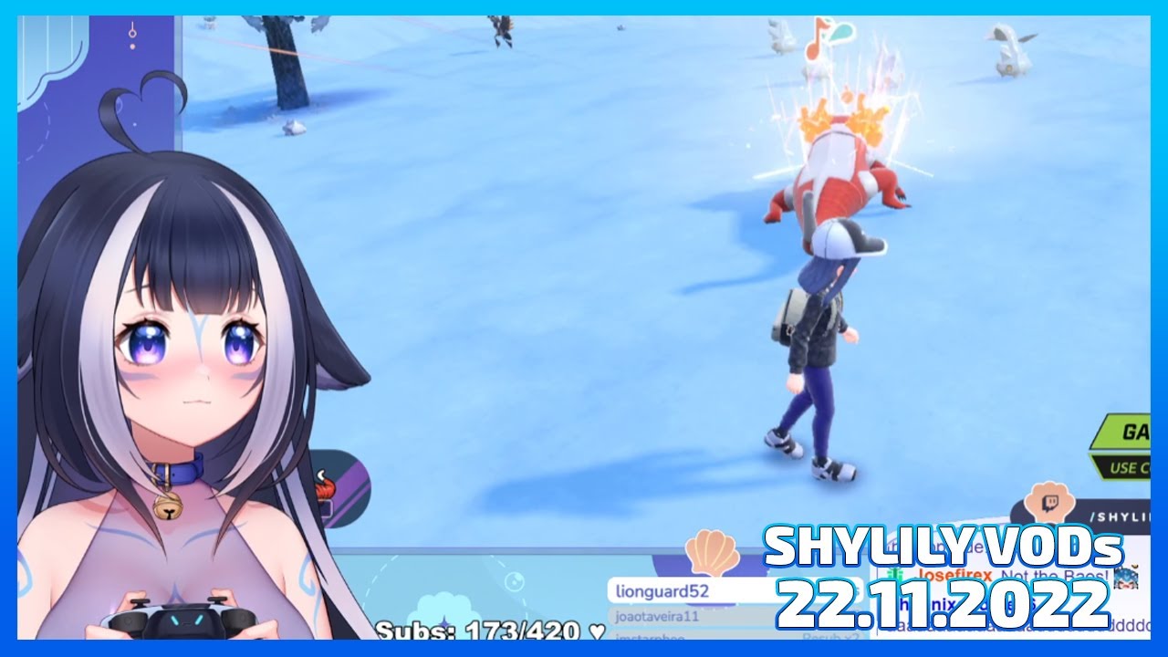 WHOLESOME ORCA POMEON TIME! Gotta fight em all! | Shylily VODs [11/22 ...