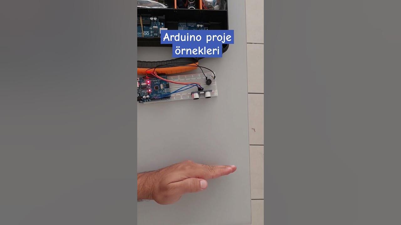 arduino proje örnekleri || arduino park sensörü @Arduino - YouTube
