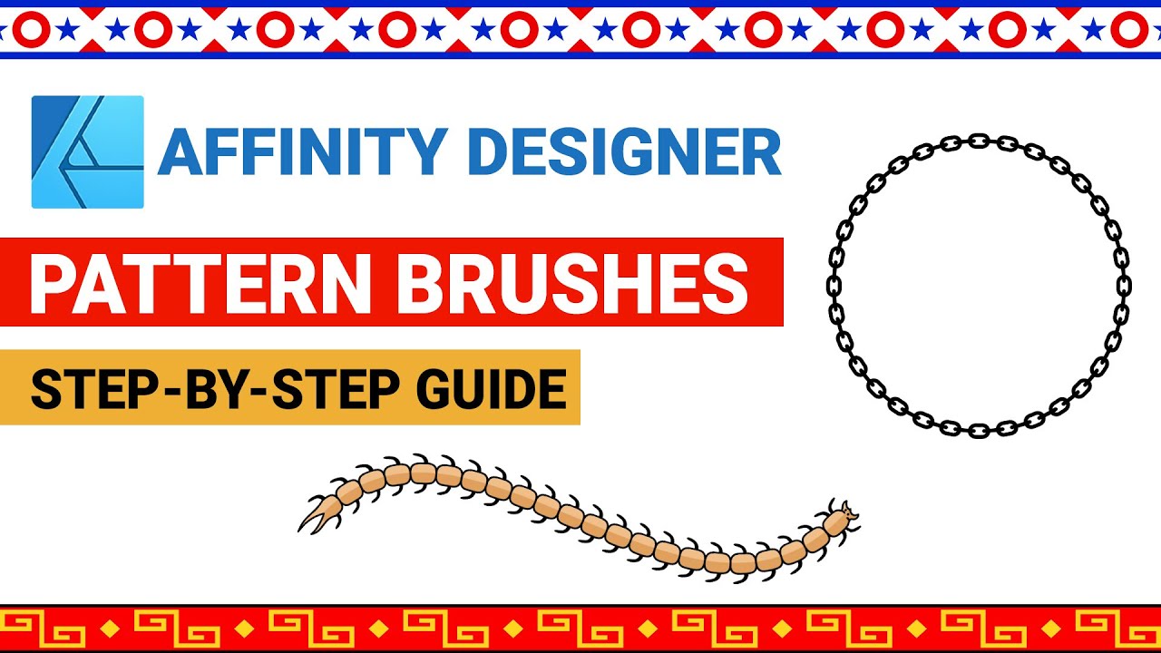 Affinity Designer Pattern Brushes - YouTube