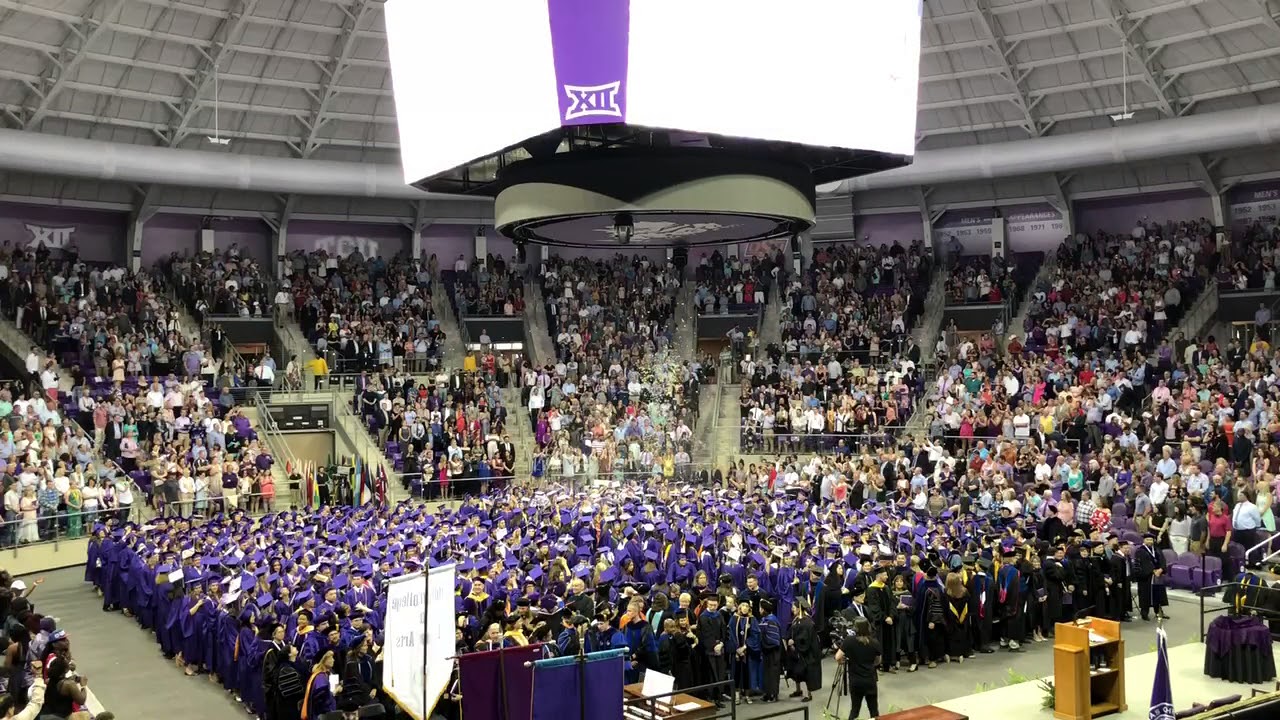 Nurses TCU graduation celebration 2018 - YouTube