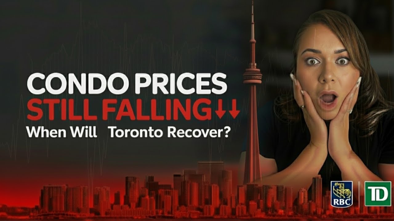 Toronto Condo Prices Are STILL Falling… Here’s When They Recover - YouTube