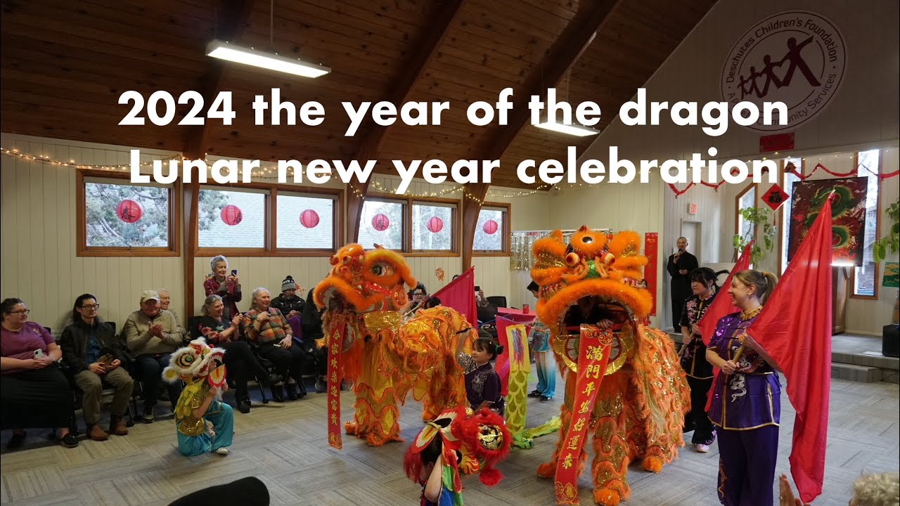 2024 the year of the dragon Lunar new year celebration with Oregon Tai ...