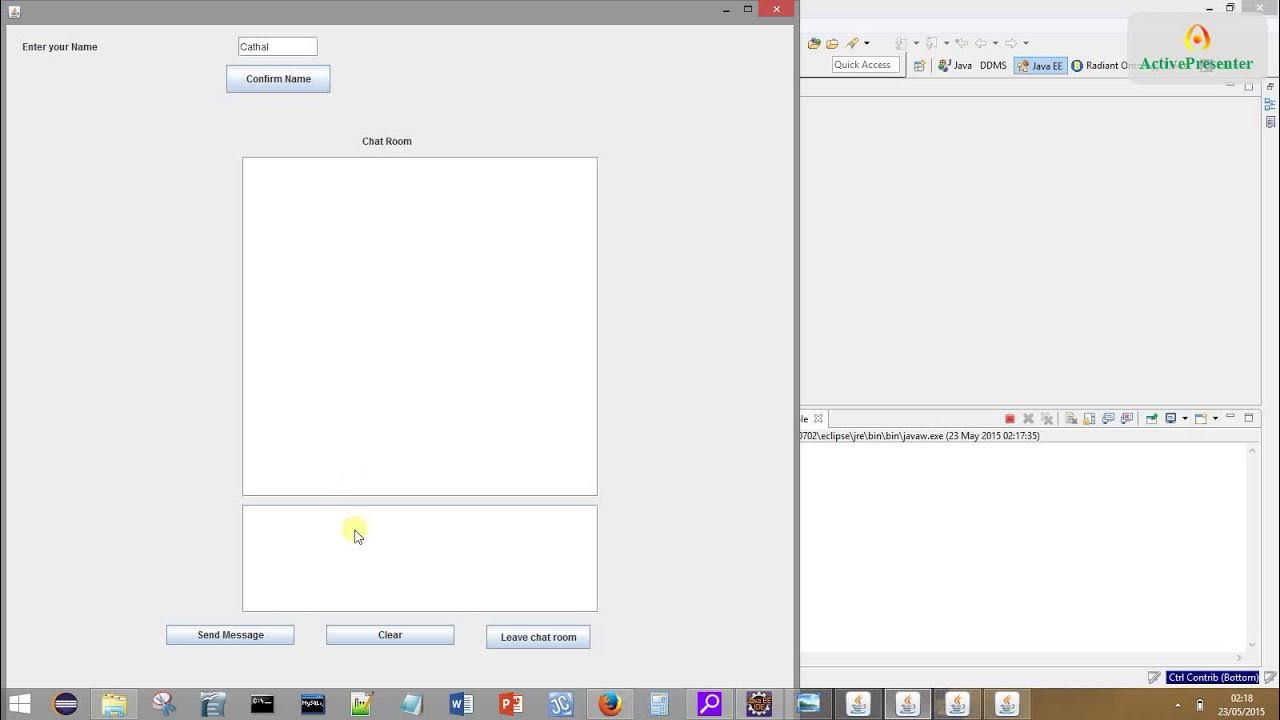 Java Messaging Service (JMS) Chat Application (Not a tutorial) - YouTube