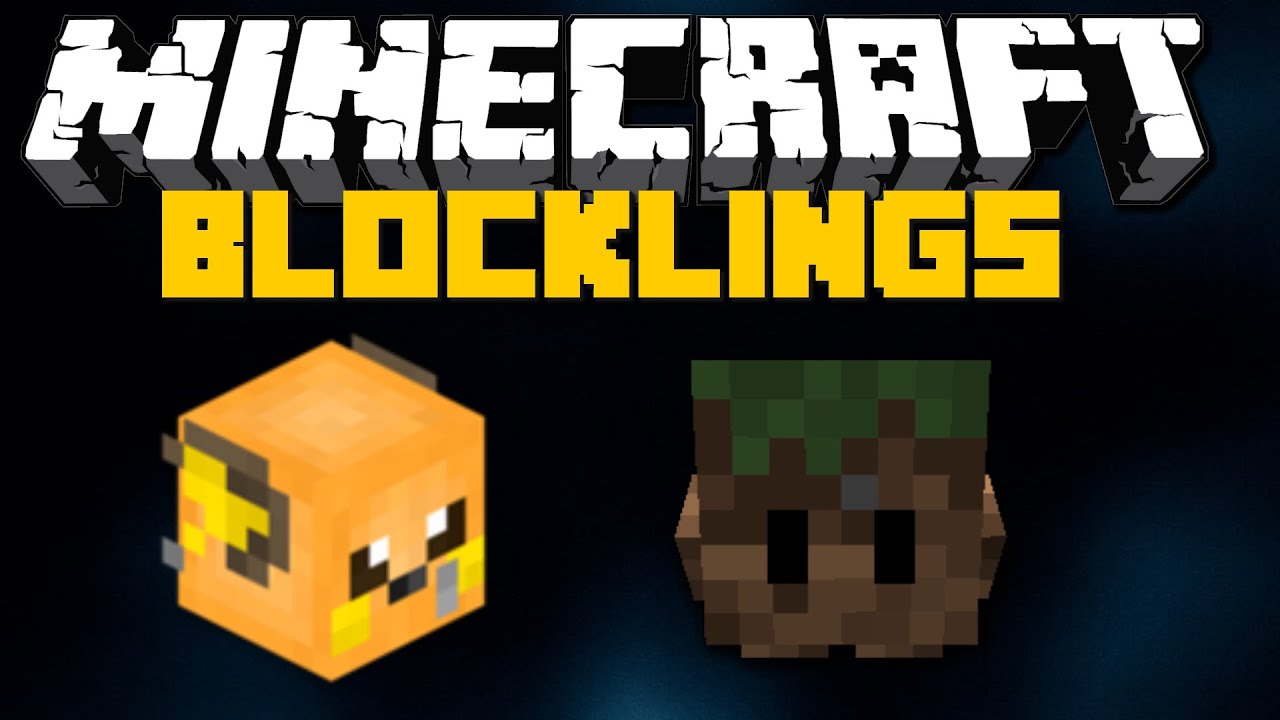 Minecraft: BLOCKLINGS FOLLOWER PETS (FIGHT, GROW BIGGER and More) Mod ...