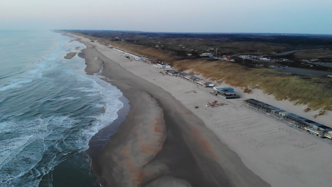 drone strand castricum - YouTube