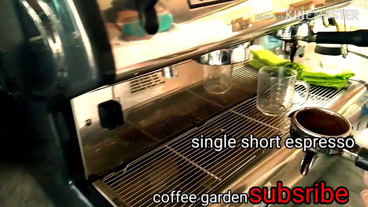 Spanish lathe | cold coffee | coffee garden - YouTube