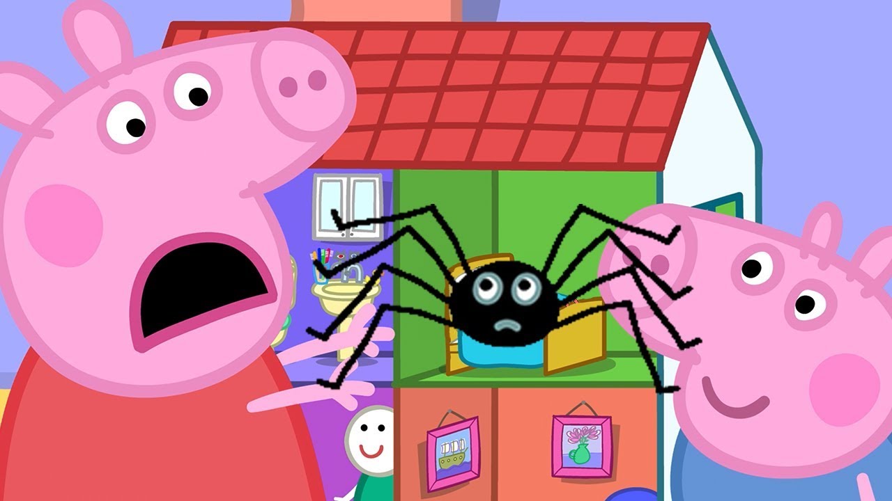 Peppa Pig Świnka Peppa po Polsku | Mr.Pająk | Bajki Po Polsku - YouTube