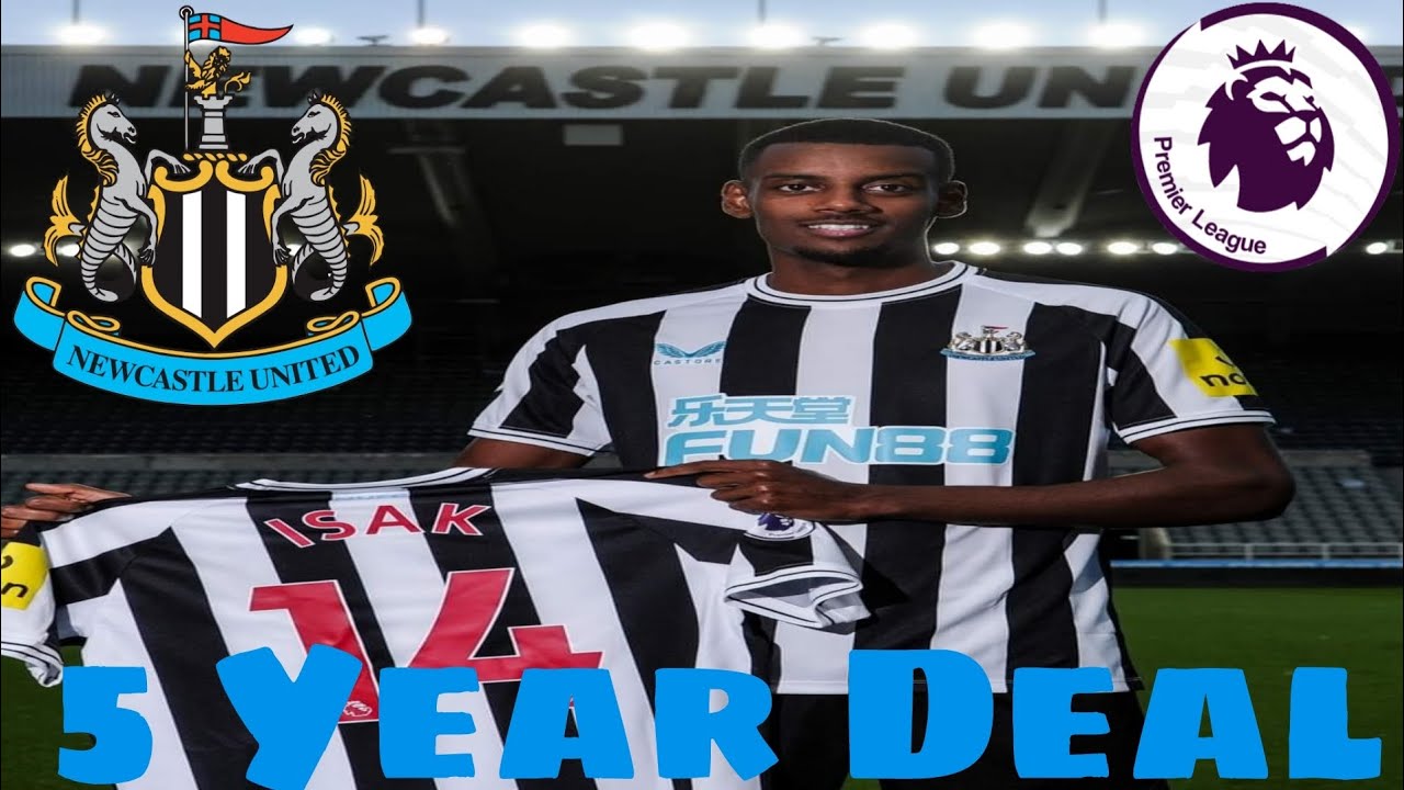 Newcastle United Sign Alexander Isak, TRANSFER RECORD BROKEN. - YouTube