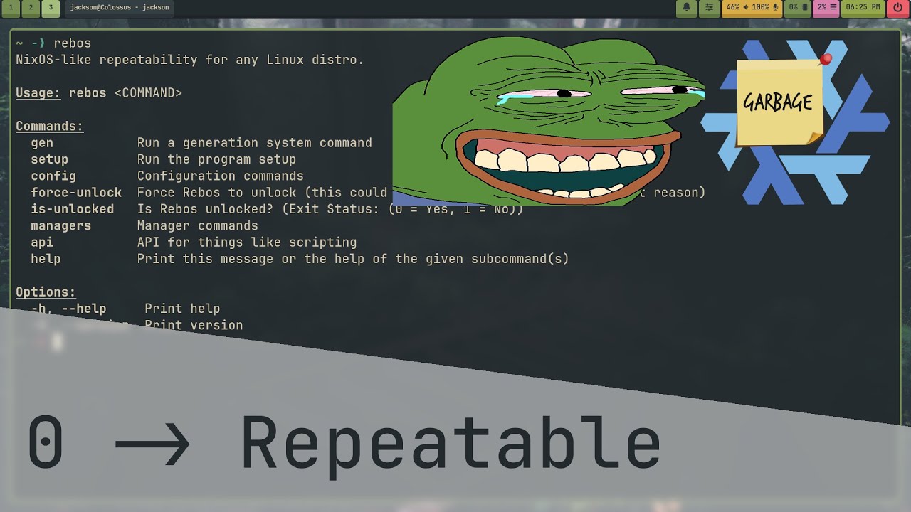 Rebos | From 0 To Repeatable - YouTube