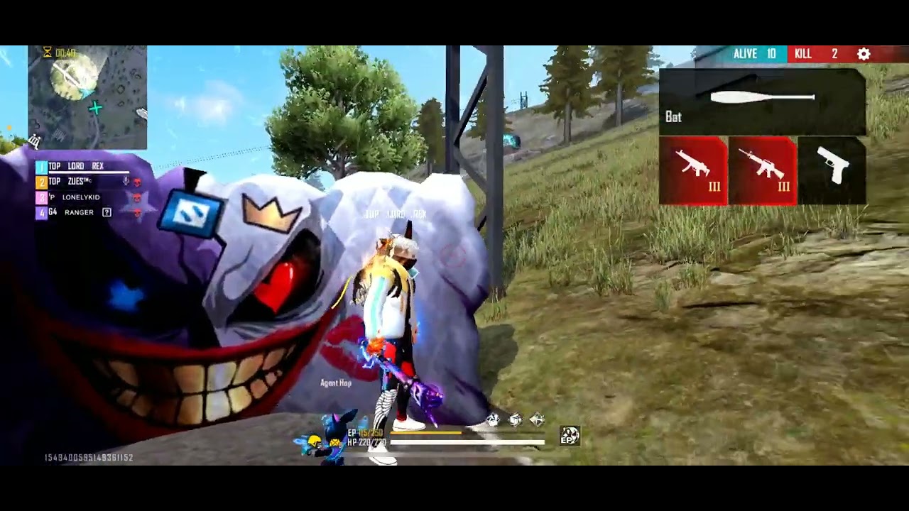 LORD REX IS HERE AGAIN WITH ANOTHER CRUISE GAMEPLAY ON FREE FIRE # ...