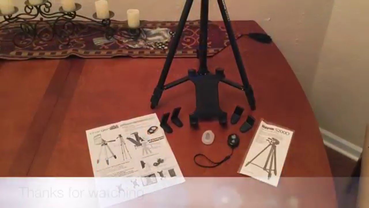 ChargerCity Periscope Tablet Stand with 19"-52" Tripod - YouTube