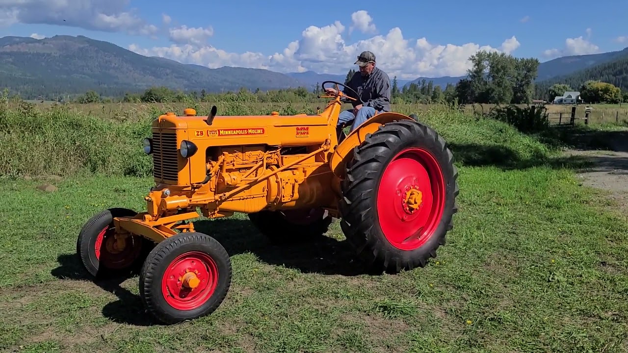 1953 MINNEAPOLIS MOLINE ZB For Sale - YouTube