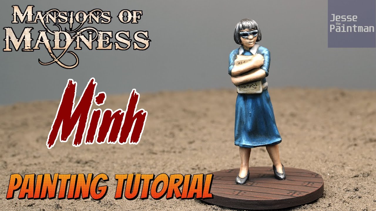 How to Paint Investigator Minh | Mansions of Madness | Miniature ...