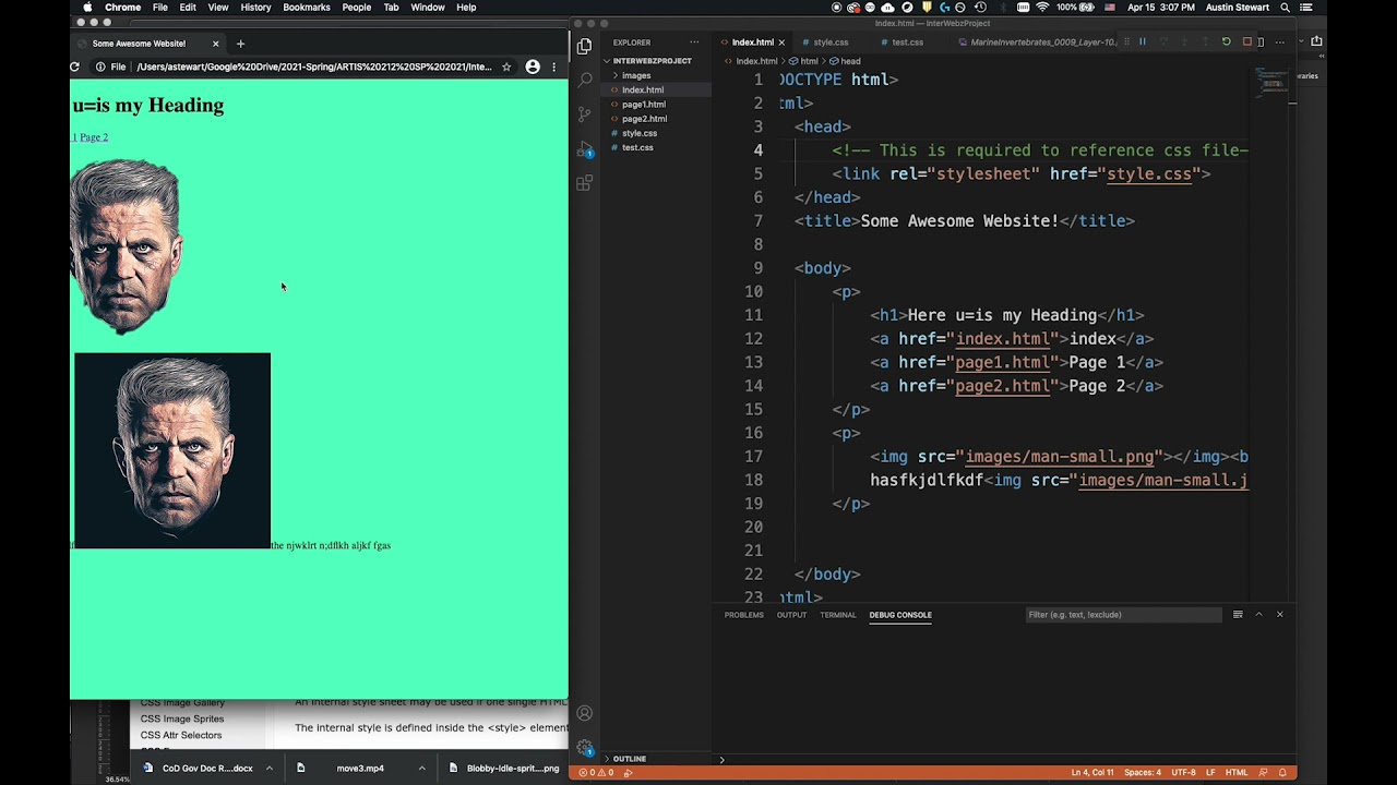 Htmlcss Tutorial 04 Css Intro Youtube 3727