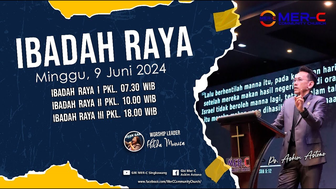 Ibadah Raya Pertama || Minggu 09 Juni 2024 || Untuk kalangan sendiri ...