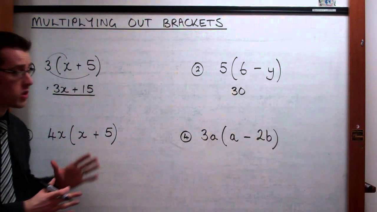Multiplying brackets 1 - YouTube