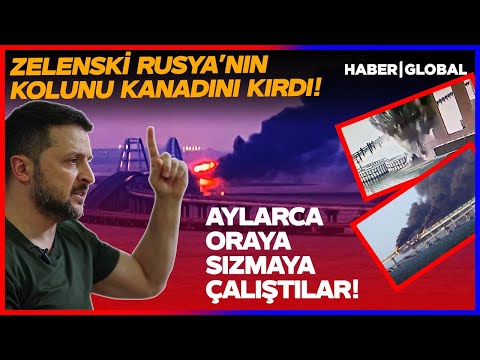 Zelenski Yıkılmadık Dedi Rusya'nın Damarını Kesti Attı!