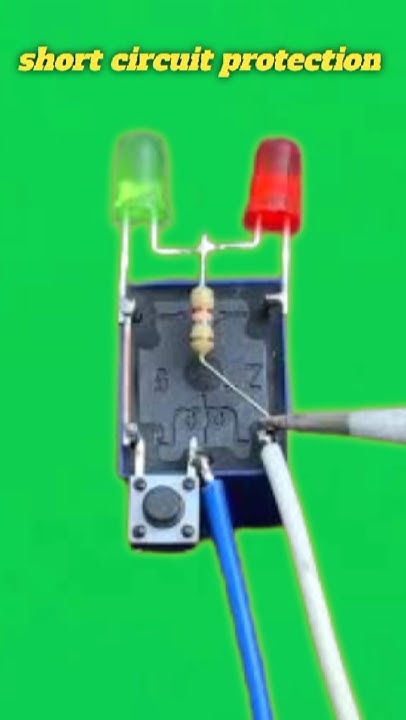 How to Make a Short Circuit Protection Circuit | #shorts - YouTube