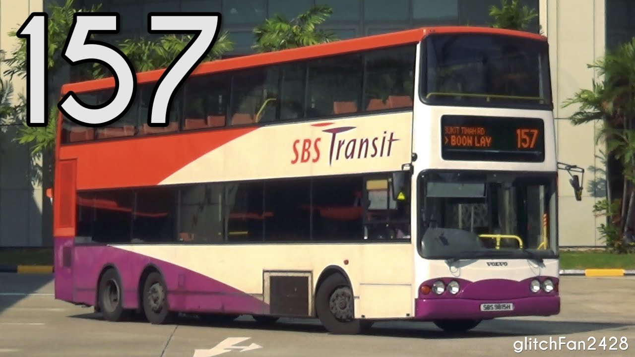[SBST] (Retired) SBS9815H on Service 157 - Volvo B10TL Super Olympian ...