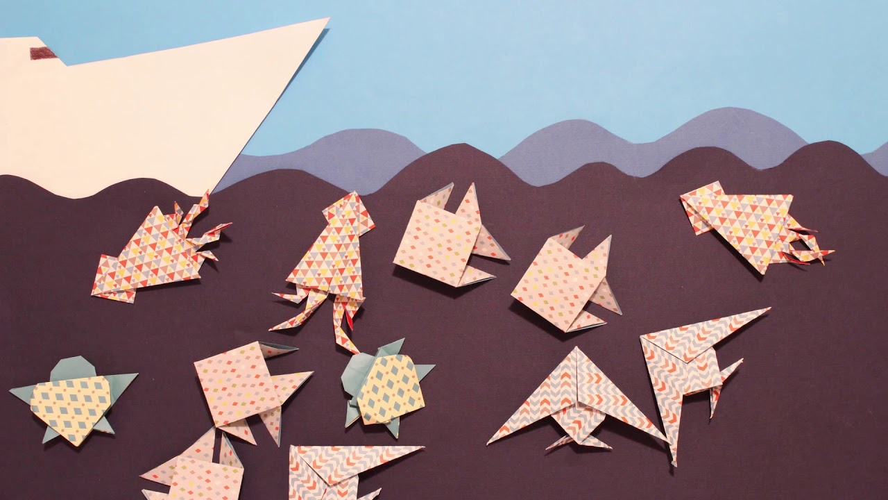 STOP OVERFISHING | an origami stop motion story - YouTube