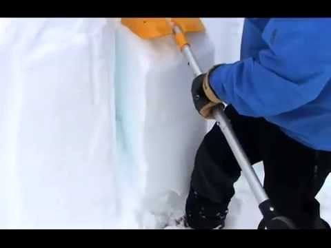 Avalanche Safety How to Techniques for a Compression Test Low - YouTube