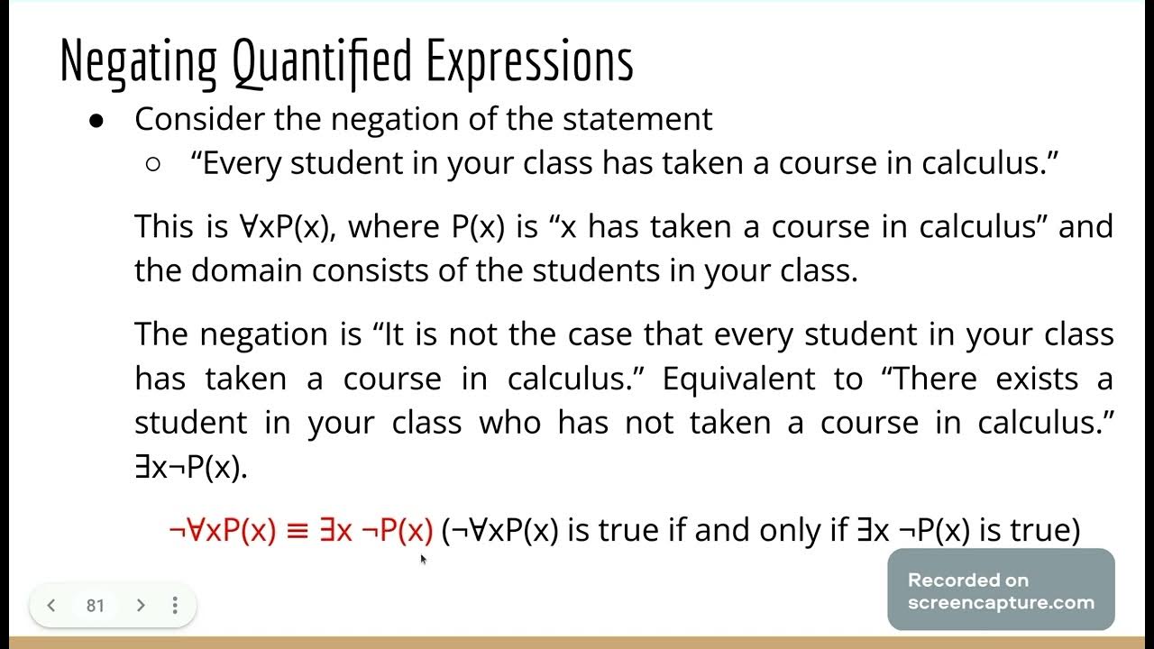 PCCST205- Discrete Mathematics-Predicate Logic and Quantifiers 2 - YouTube