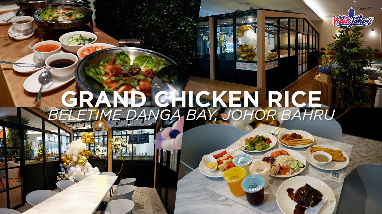 Sambut birthday dekat Grand Chicken Rice, Beletime Danga Bay! - YouTube