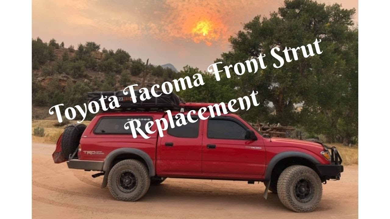 Toyota Tacoma front strut replacement - YouTube
