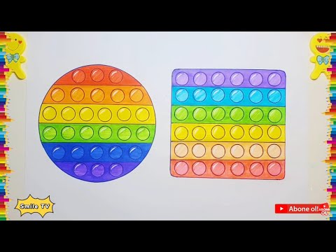POPİT /POPIT ŞƏKLİ ÇƏKMƏK / POPİT SEKLİ / ASAN SEKİL CEKMEK / RƏSM ÇƏKMƏK @smiletv-əyləncə