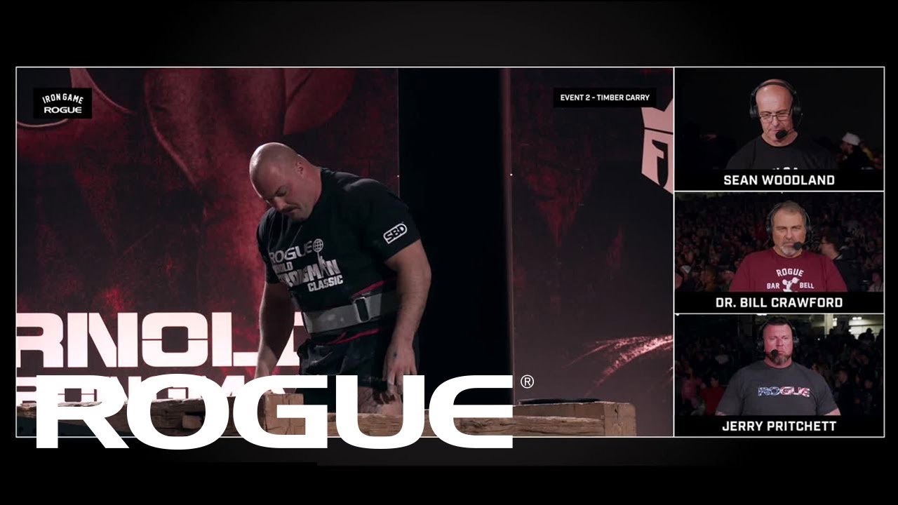 Mitchell Hooper | Timber Carry | 2024 Arnold Strongman Classic - YouTube