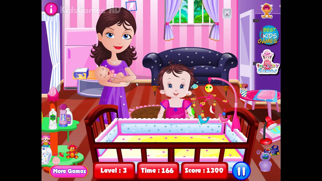 Baby Lisi Newborn Baby Brother Episode - New Game for Kids Movie - Dora ...