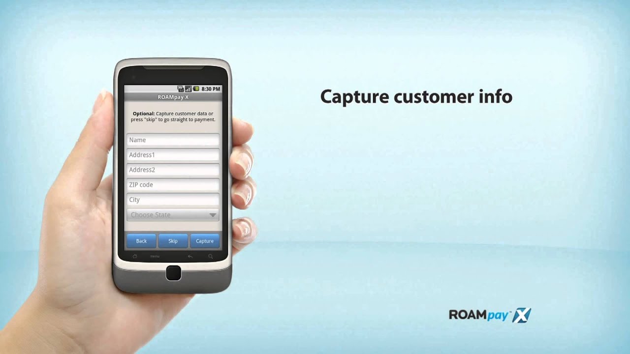 Process Credit Cards on a Smartphone How to use ROAMpay X Tutorial ...