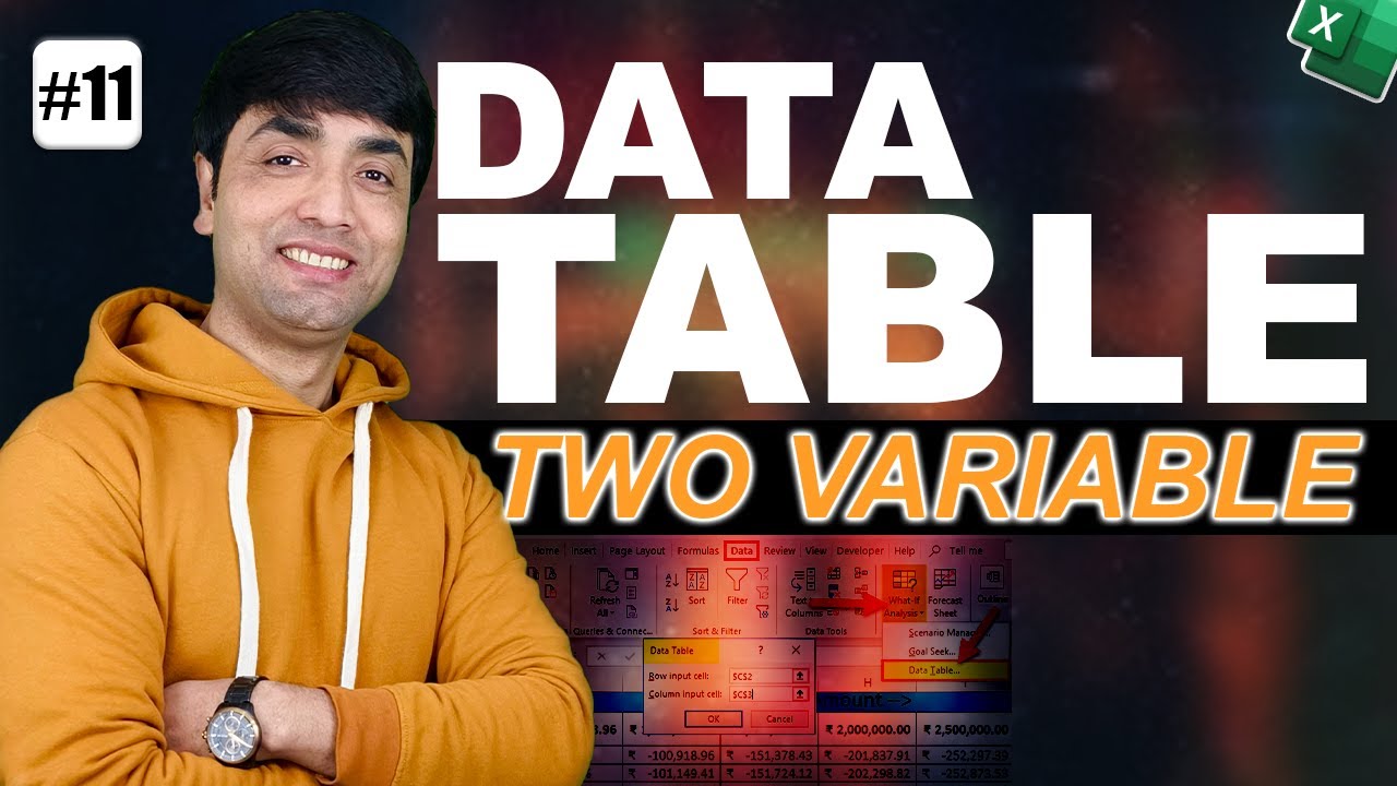 Two Variable Data Table In Excel In Hindi YouTube Two Variable Data Table In Excel In Hindi YouTube