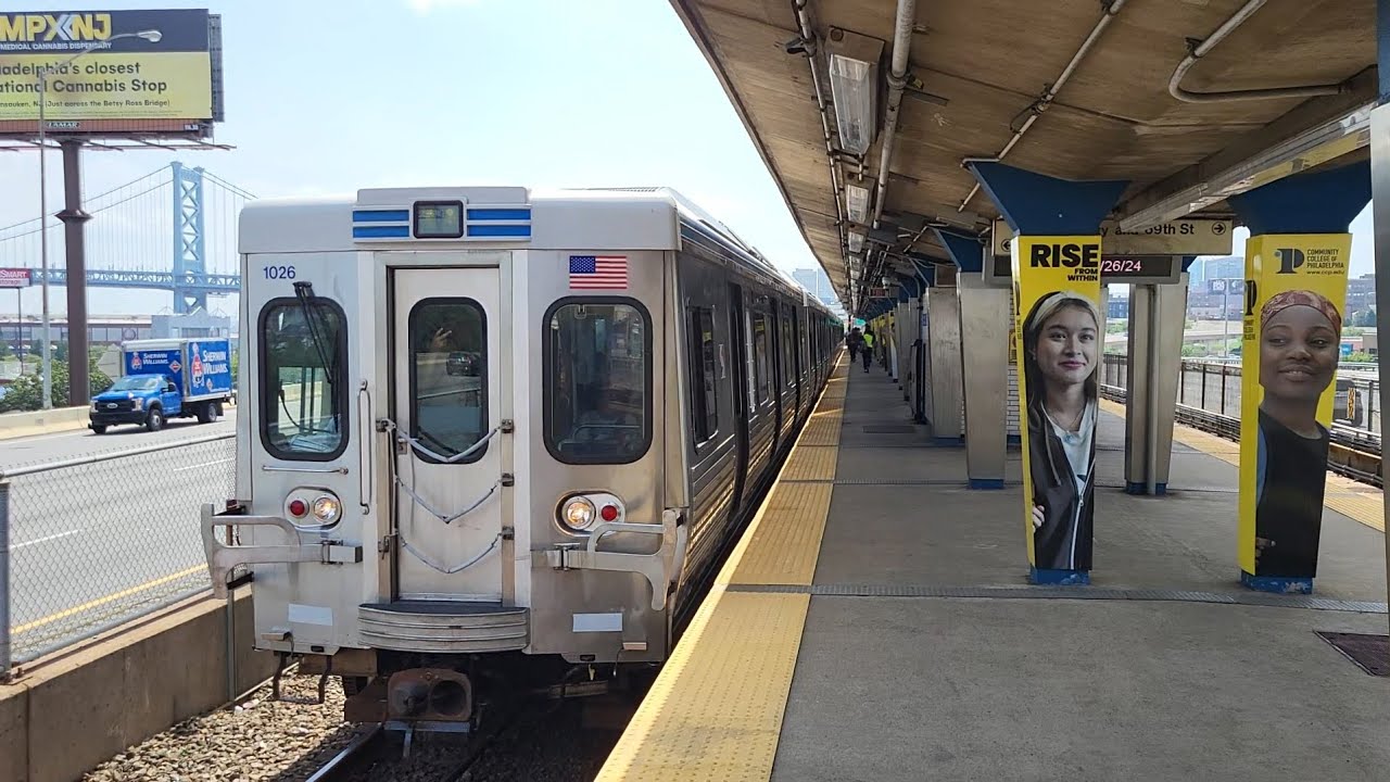 SEPTA Market-Frankford Line: Frankfort Transportation Center Bound Trains of M4s @ Spring Garden ...