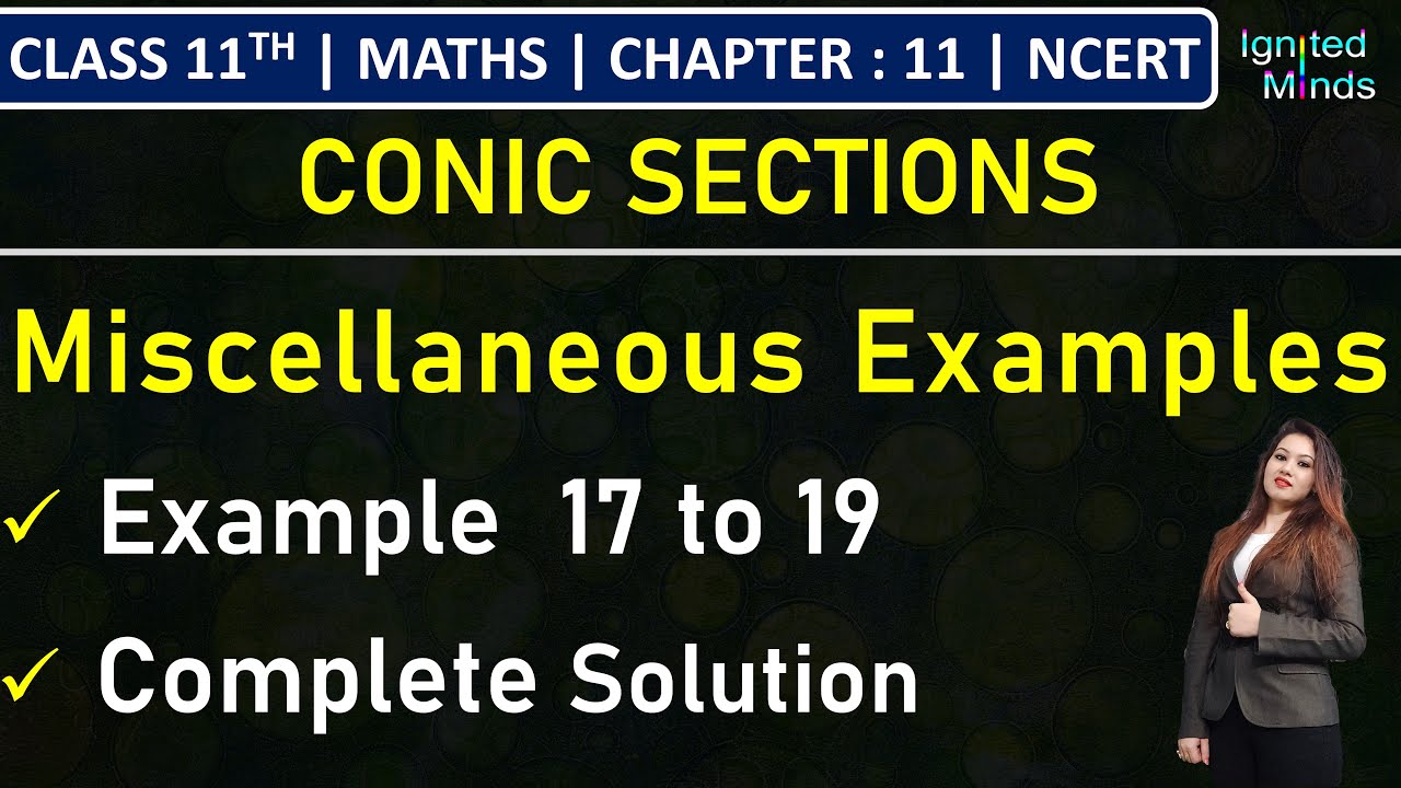 Class 11th Maths | Miscellaneous Examples | Example 17 to 19 | Chapter ...