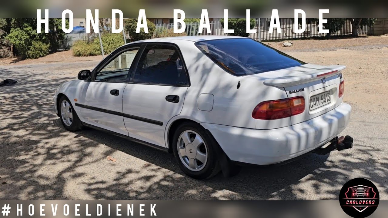 Honda Ballade 160i - YouTube