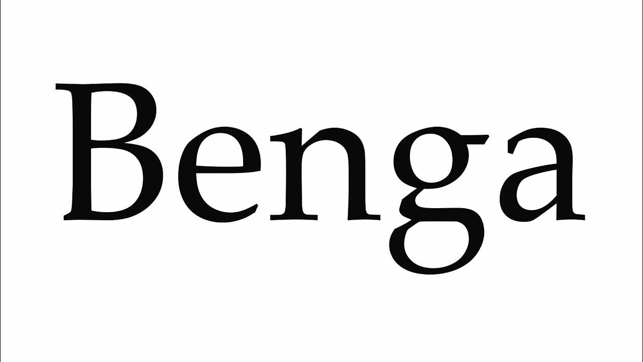 How To Pronounce Benga YouTube how-to-pronounce-benga-youtube