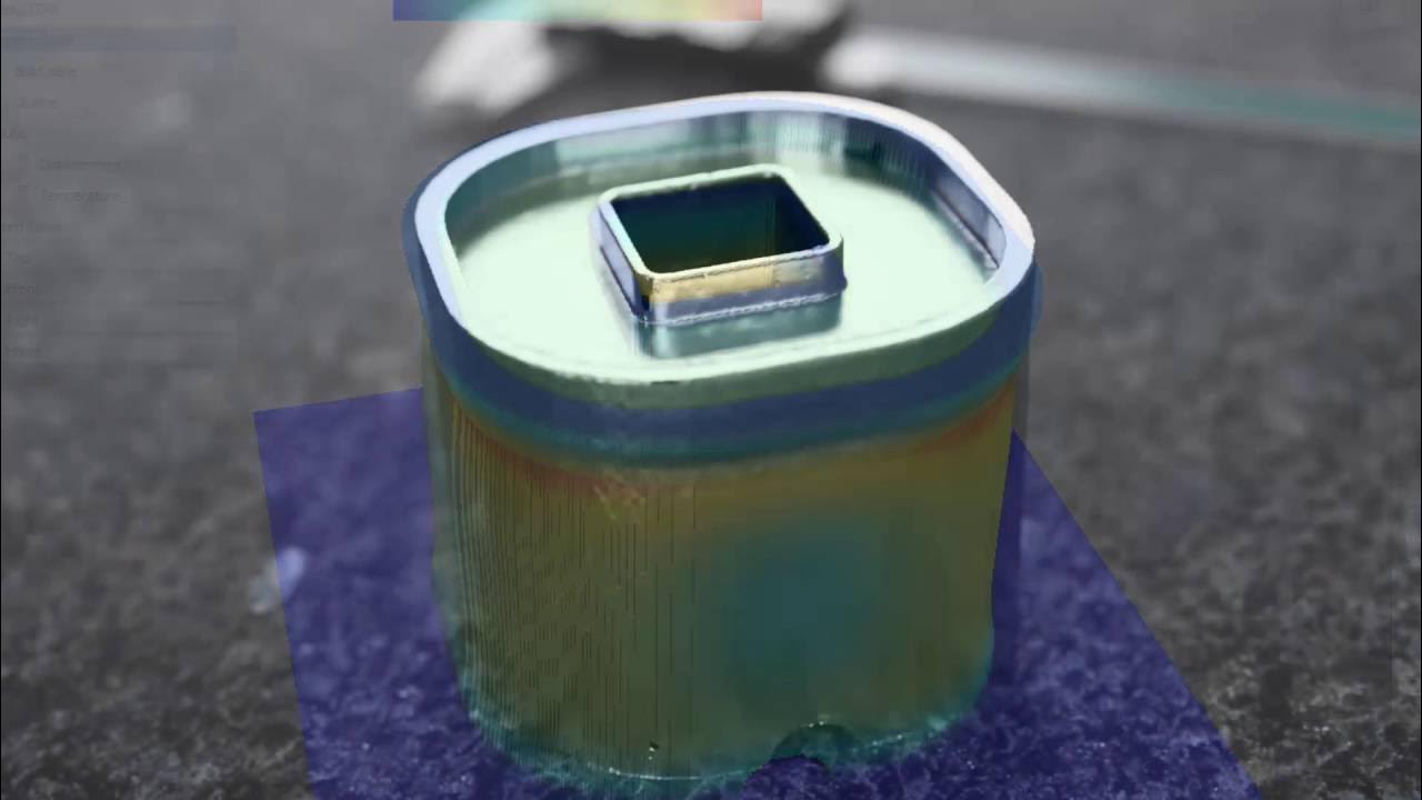 Predict part deformation with additive process simulation from Autodesk Netfabb - YouTube