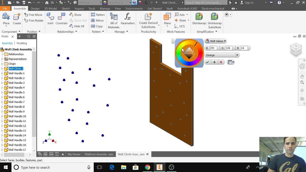 Autodesk Inventor Pro 2018 Playground (Assembly Part 4) - YouTube