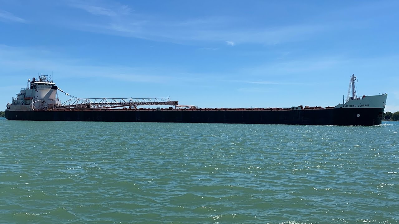 American Courage Freighter Master Salute And Salute - YouTube