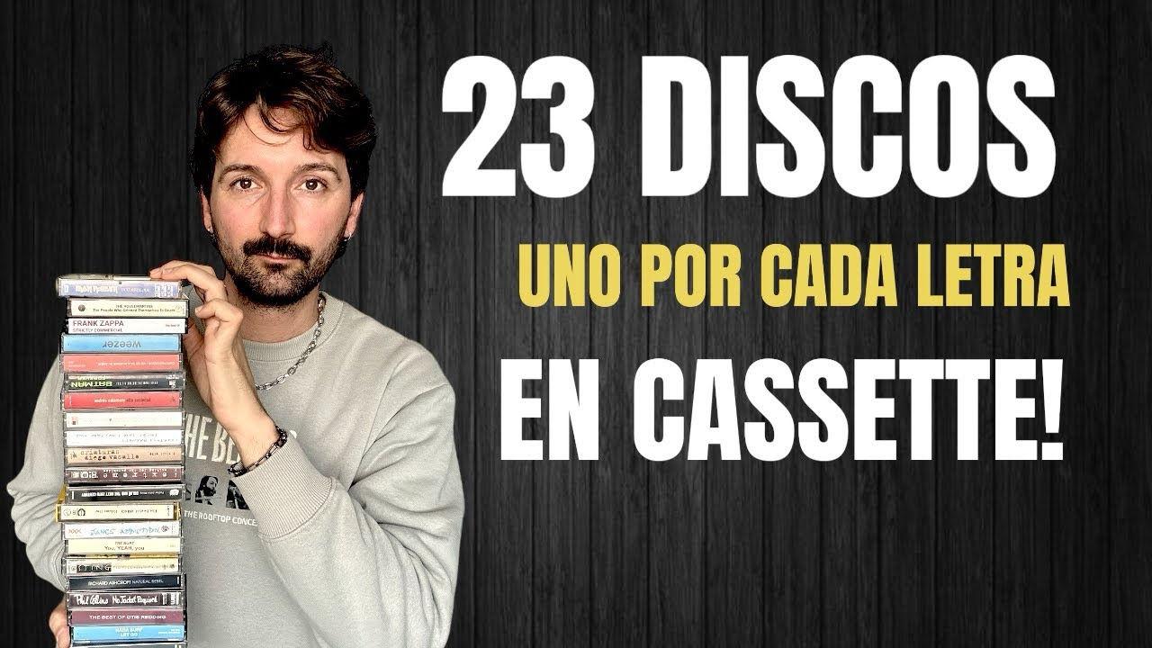 Un disco por cada letra del abecedario EN CASSETTE - YouTube